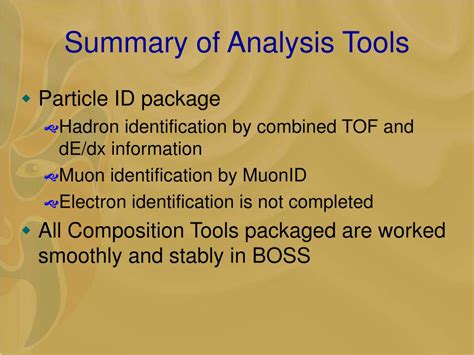 Ppt Besiii Analysis Software And Event Data Model Powerpoint