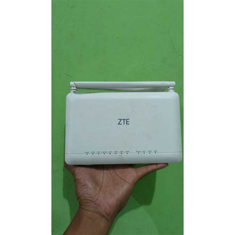 Jual Modem Router Zte F670l Gpon Dual Band Port Biru Bekas Normal Shopee Indonesia