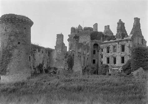 Caerlaverock Castle Is Unique In Scotland Due To Its Triangular Plan
