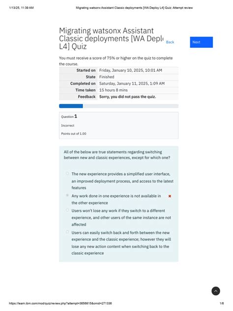 Failed Migrating Watsonx Assistant Classic Deployments Wa Deploy L4