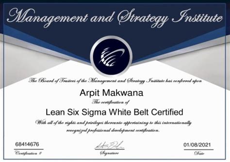Arpit Makwana On Linkedin Leansixsigma Certification Training 13