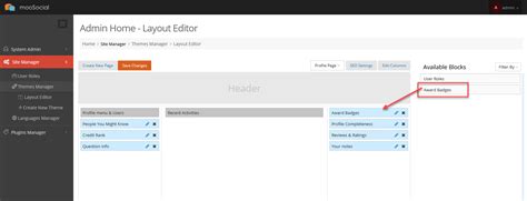 The Award Badge Assign Process Moosocial