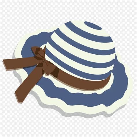 矢量手绘夏季条纹帽子PNG图片素材下载 图片编号qkzdjzby 免抠素材网