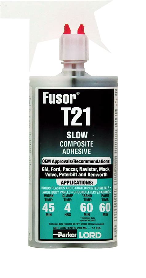 Lord Fusor T21 Composite Adhesive Slow Fusor Plastic Repair Stork Awd