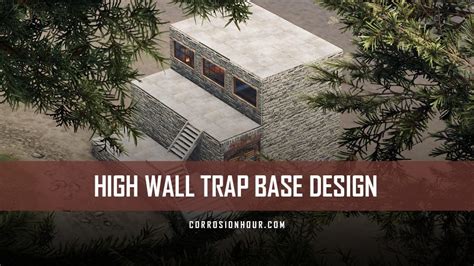 Rust High Wall Trap Base Design 2019 Trap Base Designs