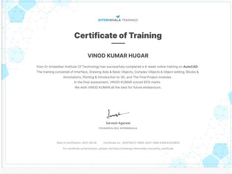 Vinod Kumar Hugar On Linkedin Trainings Internshalatrainings Autocad