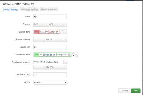 Having Issues Opening Ftp On Wan Installing And Using OpenWrt