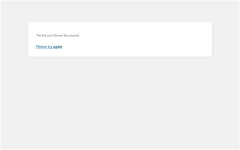 Fix The Link You Followed Has Expired In 3 Easy Steps Neuron Themes