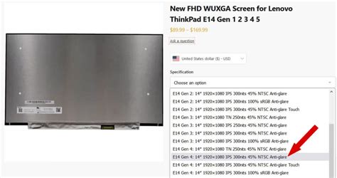 How To Check Screen Specification For Lenovo ThinkPad E14 L14 MyFixGuide Com