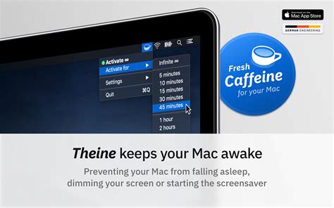 Sleep Wake How Do I Get The Caffeine App Working On Macos Mojave Ask Different