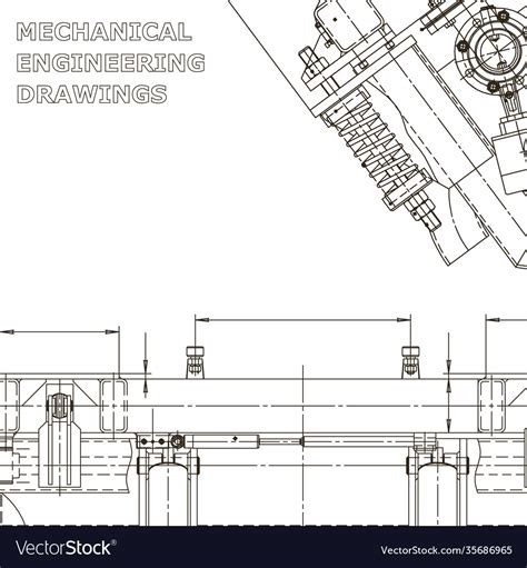 Computer Aided Design Systems Instrument Making Vector Image