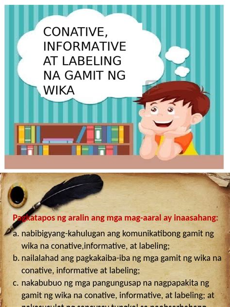 conative informative labeling pdf