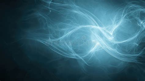 Dynamic Flowing Blue And White Abstract Background Design For Modern Projects Stock Illustration