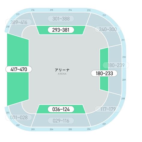 座席情報 LaLa arena TOKYO BAYららアリーナ 東京ベイ