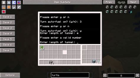 Mining Turtle Tunnel Program With Features Youtube