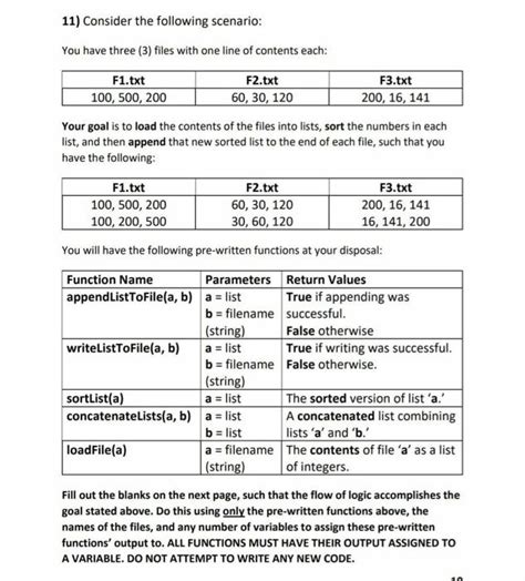Solved 11 Consider The Following Scenario You Have Three