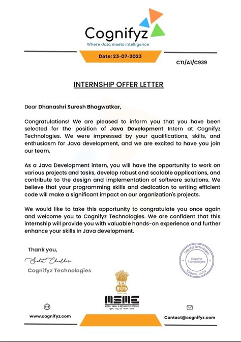 Dhanashri Bhagwatkar On Linkedin Connections Cognifyztechnologies Cognifyztech