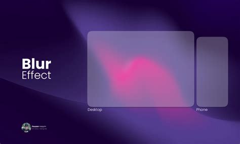 Blur Effect Figma