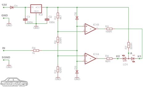 Indikátor Napětí Lambda Sondy