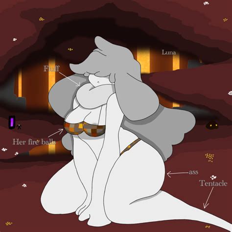 Rule 34 Artist Self Insert Ass Big Ass Big Breasts Bra Breasts Female Ghast Minecraft Ghost