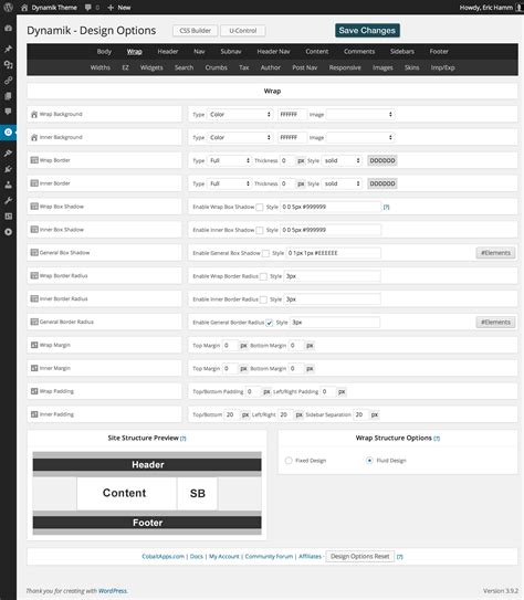 dynamik website builder screenshots cobalt apps