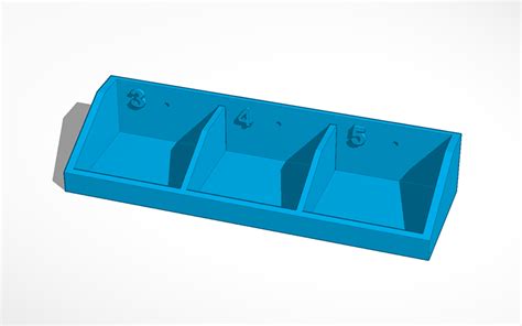 3d Design Pegboard Tray Tinkercad