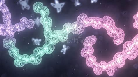 Abstract Representation Of Interconnected Structures Possibly