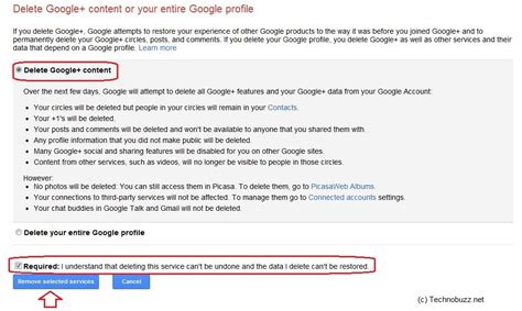 How To Delete Google Plus Account TechnoBuzz How To Android Guides Tips