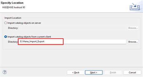 Hana Table Migration Using Export And Import Sap Community