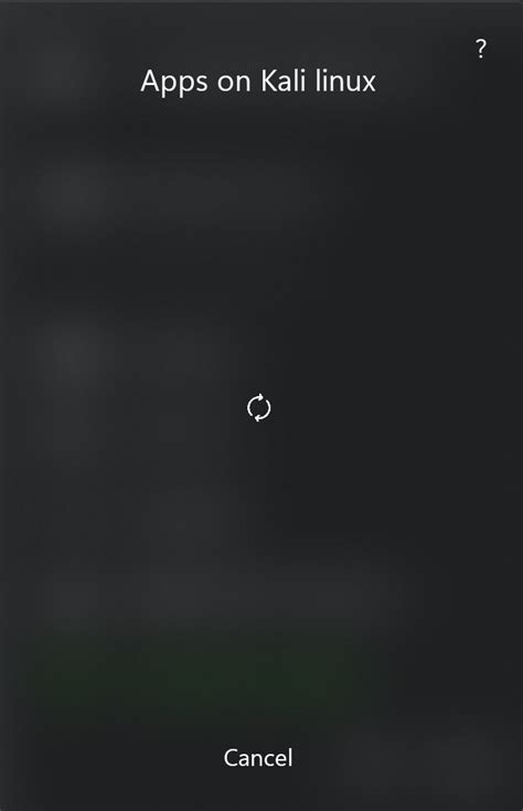 Linux Apps For Kali Linux Not Showing Apps · Issue 163 · Opticosgwsl