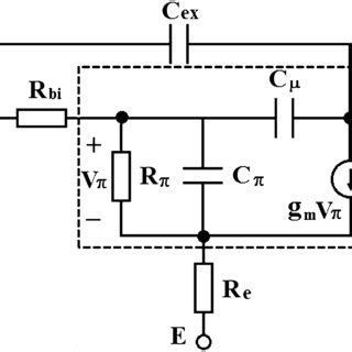Conventional Pitype Equivalent Circuit Model For Heterojunction Download Scientific Diagram