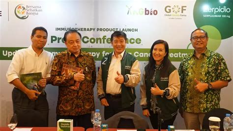 Kalbe Farma Luncurkan Serplulimab Untuk Pengobatan Kanker Paru