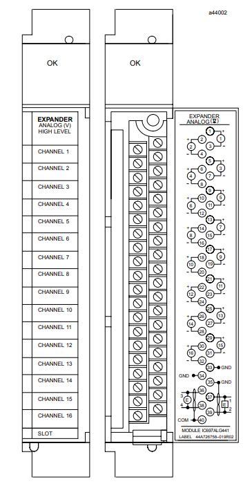 Original GE Fanuc IC ALG Analog Input System