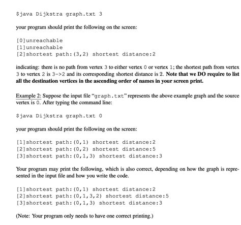 Solved Implementing Dijkstras Algorithm For Single Source