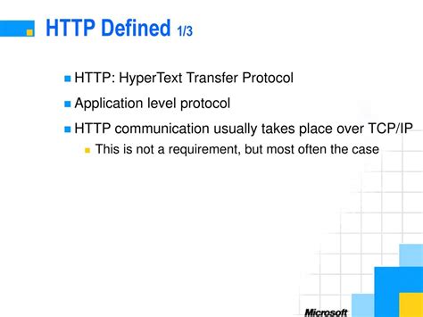 The Hypertext Transfer Protocol Ppt Download