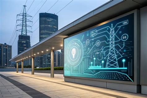 Vector Abstract Engineering Future Technology Electric Telecom Background Illustration