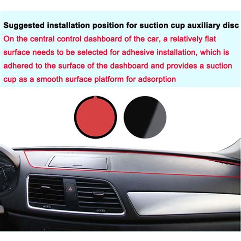 Badu Bg 2бр 80 мм кръгла основа за монтиране на автомобилен държач Gps лепило лепкаво табло