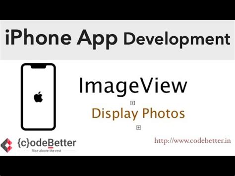 ImageView Display Images In IPhone App Learn IPhone App Development YouTube