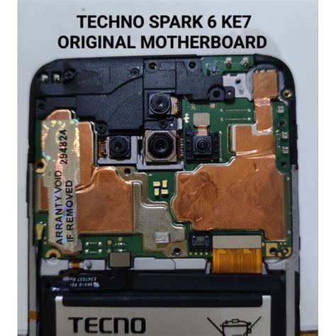 Techno Spark Ke Original Motherboard Shopee Philippines