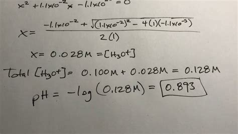 Ph Of A H2so4 Solution Youtube