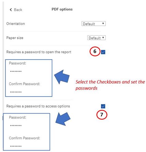Cognos Quick Tip Setting Size And Securing Cognos Pdf Output Versions
