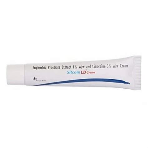 Sitcom Ld Cream 30gm Euphorbia Prostrata Extract And Lidocaine At ₹ 200