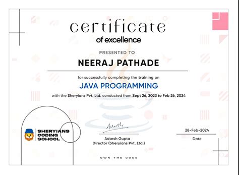 Neeraj Pathade On Linkedin Just Leveled Up My Coding Skills Ready To