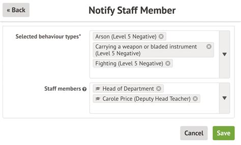 How To Set Up Behaviour In Arbor Arbor Help Centre
