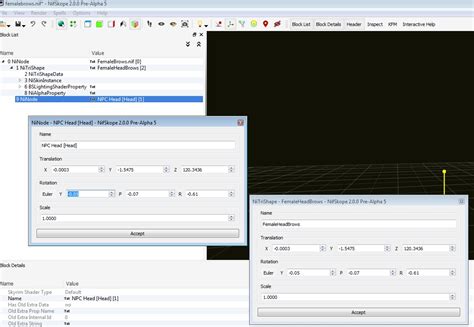 Nifskope Techniques Skyrim General Discussion Loverslab