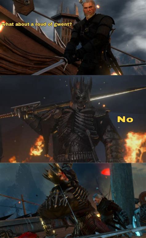 That Was The Wrong Answer R Witcher