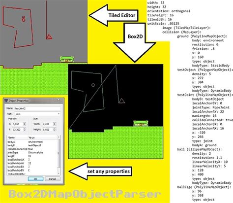 Box2DMapObjectParser Edit Box2D With Your Map Editor Shared Code