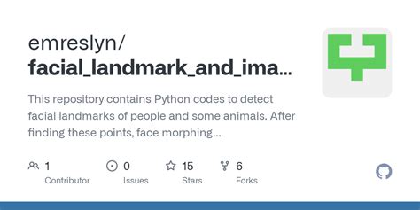 Github Emreslyn Facial Landmark And Image Morphing This Repository Contains Python Codes To