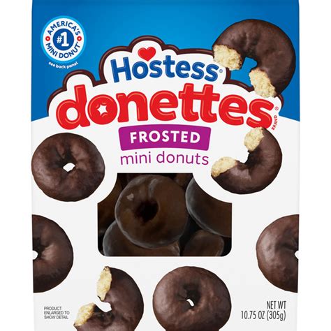 Save On Hostess Donettes Mini Chocolate Frosted Donuts Order Online