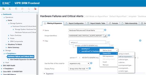 ViPR SRM How To Add Critical Alerts In The Home Dashboard Dell